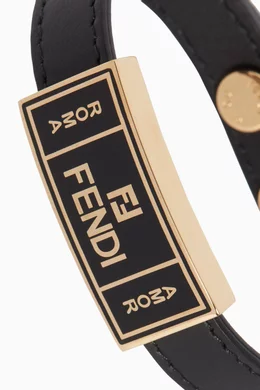 Fendi leather bracelet store