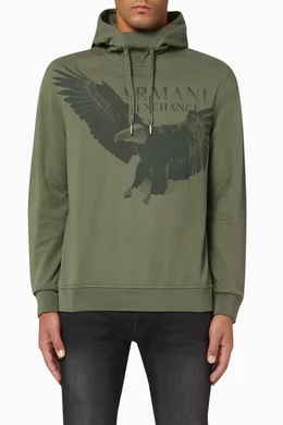 armani exchange eagle jacket