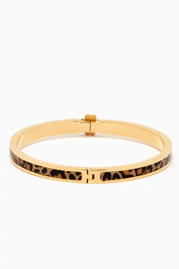 kate spade leopard bangle