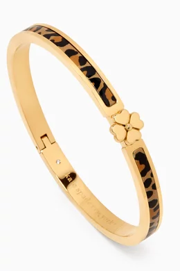 kate spade leopard bangle