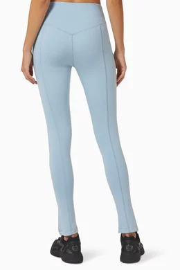 split seam yoga pants