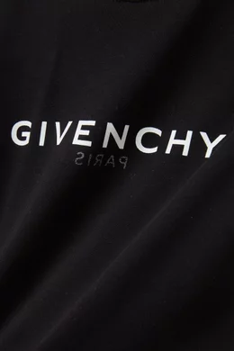 givenchy logo black background