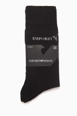 armani 3 pack socks