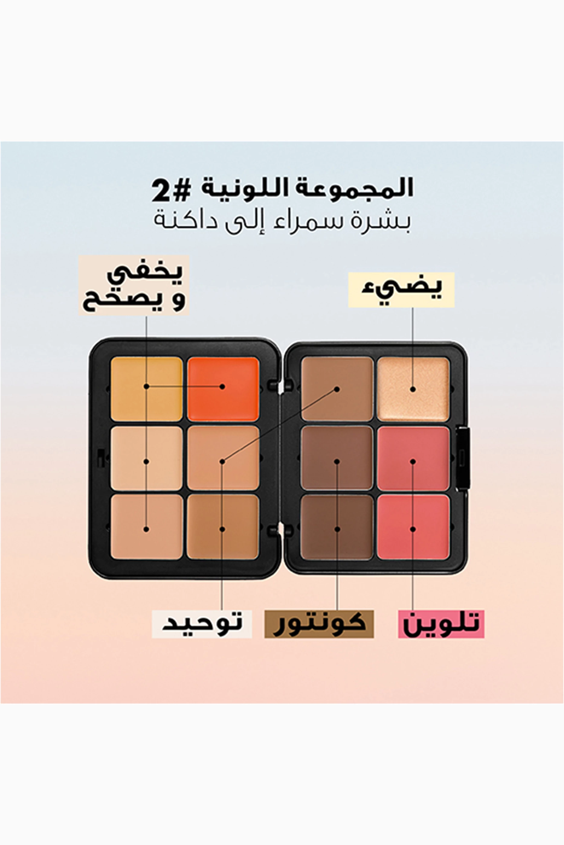 makeup hd face palette