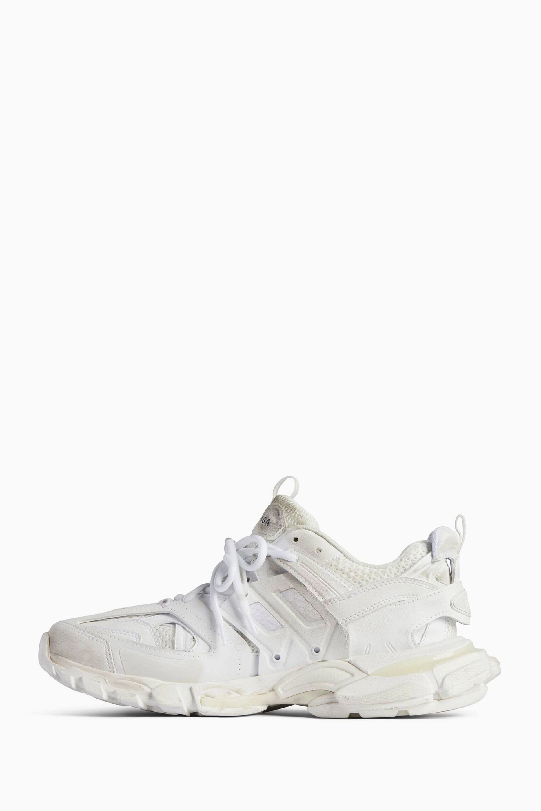 balenciaga track sneakers white